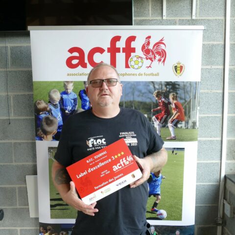 Remise de la plaquette label 3 étoiles - RFC Tournai - Site Officiel